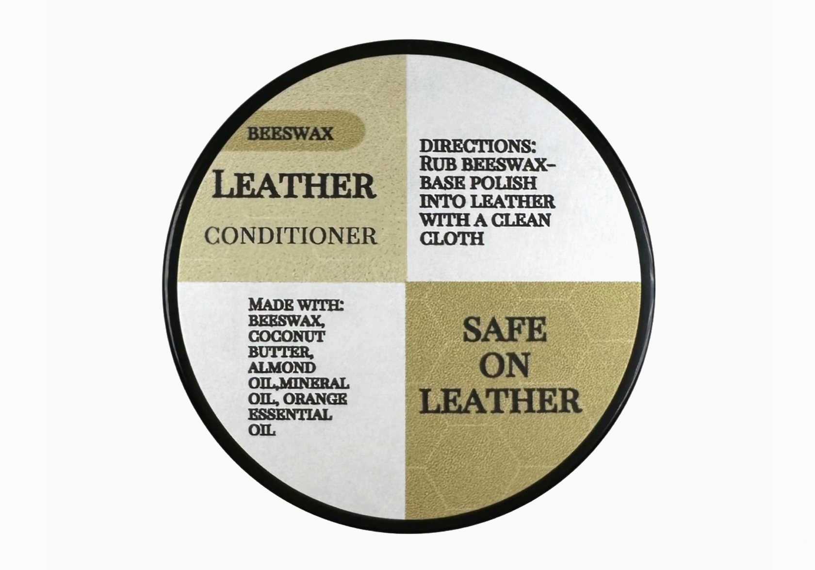 Leather Beeswax Conditioner – Goose Farms Dry Goods